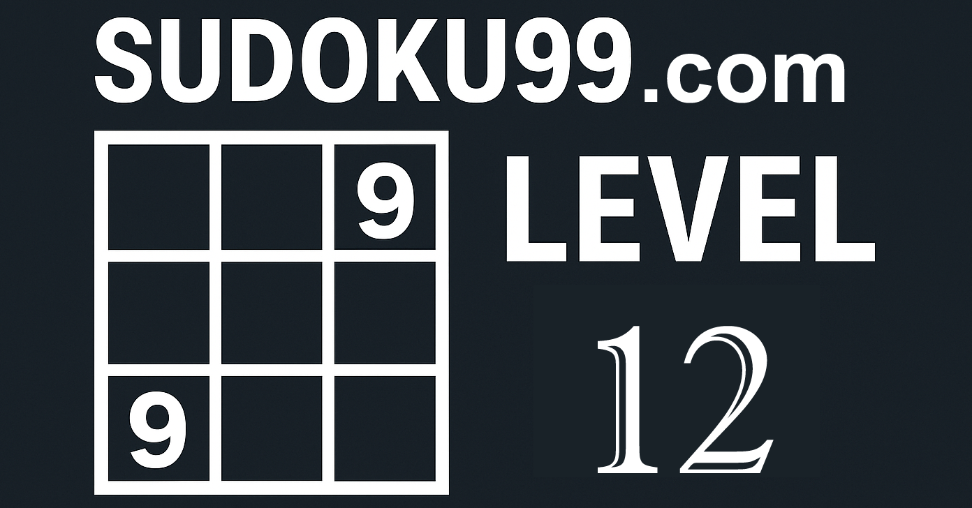 Sudoku Puzzle #779138 – Level 12 with 25 Clues | Sudoku99